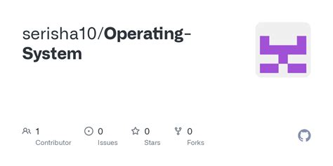 GitHub Serisha Operating System