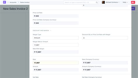 Calculating Margin Amount Instead Of Discount · Issue 11120 · Frappeerpnext · Github