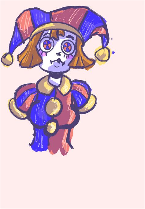 Pomni Sketch From The Amazing Digital Circus Doca012 On Tumblr