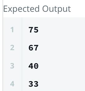 Java Do Hackerrank Challenge S Treat First Element Specially