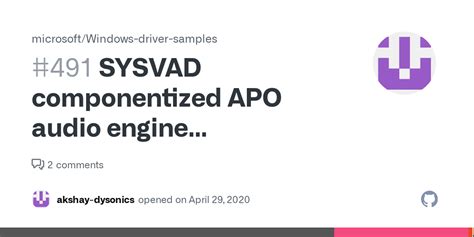 Sysvad Componentized Apo Audio Engine Registration Has The Wrong Reg Root · Issue 491