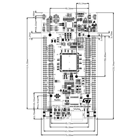Waveshare Nucleo F767zi Stm32 Nucleo 144 Development Board