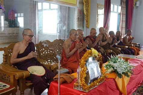 Myanmarnationalpost မွန်ပြည်နယ် ဝန်ကြီးချုပ် မွန်ဒေသလုံးဆိုင်ရာ ရာမညဓမ္မာစရိယအဖွဲ့ကြီးအား