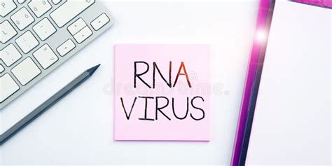 Hand Writing Sign Rna Virus Business Overview A Virus Genetic Information Is Stored In The Form