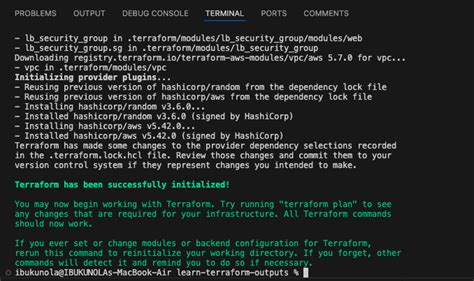 Exposing And Reusing Infrastructure Data With Terraform Outputs Dev Community