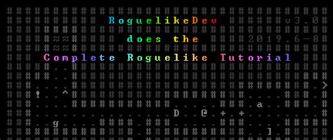 roguelikedev does the complete roguelike tutorial 2019 dev community