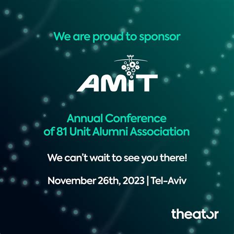 sponsorship confrence alumni theator backstage