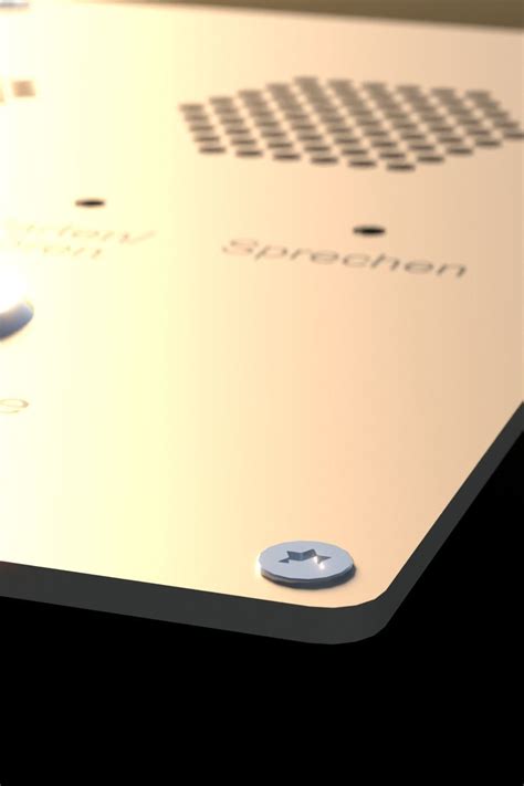 Intercom From German Train Free Vr Ar Low Poly 3d Model Cgtrader