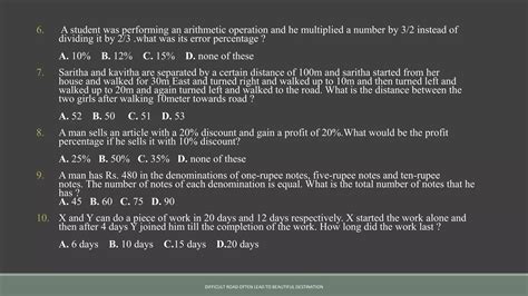 Lets Solve Aptitude Ppt