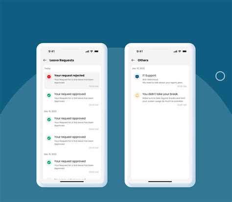 Attendance App Uiux Behance