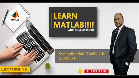 Symbolic Math Toolbox In MATLAB Lecture YouTube
