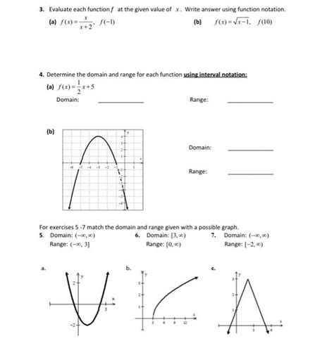 Solved 3 Evaluate Each Function F At The Given Value Of X Chegg Com