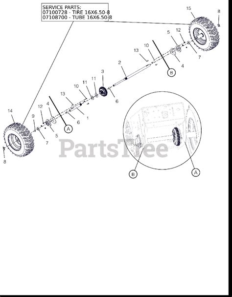 Ariens 926062 Ariens 36 Power Brush Subaru SN 002000 Above Wheels And Axles Parts