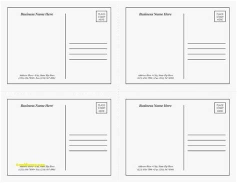 69 Free Printable Avery Postcard Template 5689 With Stunning Design For
