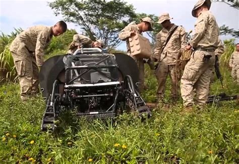 Ls3 Robot Pack Mule Tested Through Rough Terrain By Usmc