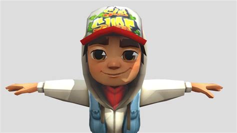Jake Subway Surfers Model Download Free 3d Model By Bobby The Tcf And
