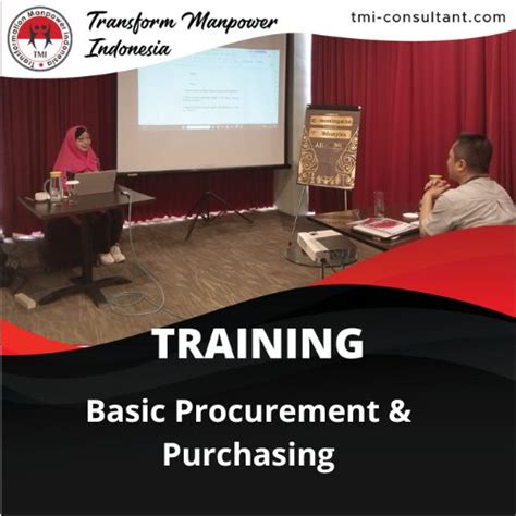 Training Basic Procurement And Purchasing Tmi Consultant