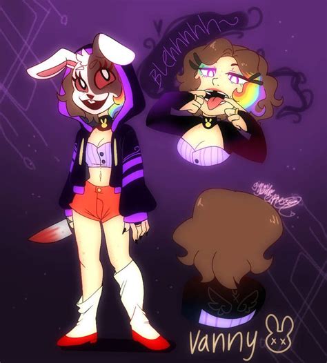 I Uh Updated Vannys Design By Loudlygay On Deviantart Anime Fnaf