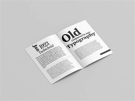 Typography Layout Design Behance