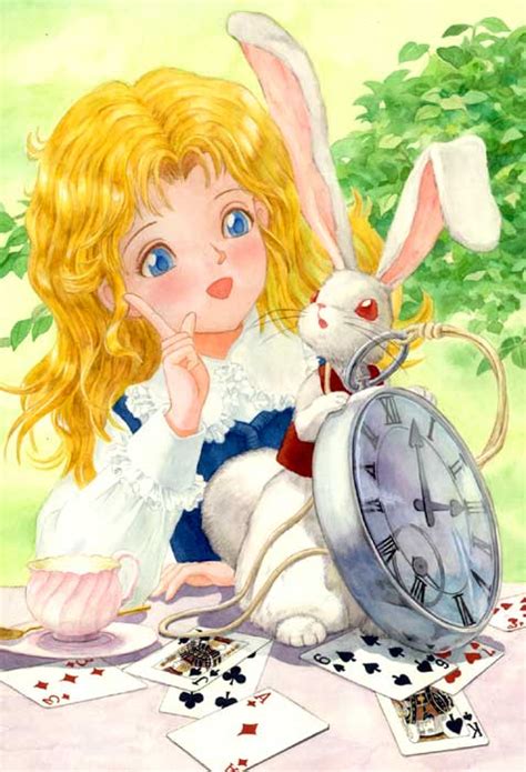 Alice And White Rabbit Alice In Wonderland Drawn By Efira Danbooru