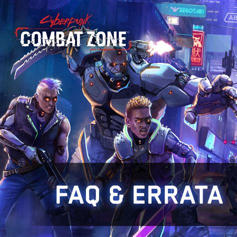 Cyberpunk Red Combat Zone Faq And Errata Download Monster Fight Club