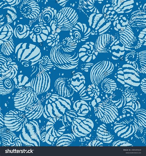 Shell Repeat Stock Illustrations Images Vectors Shutterstock