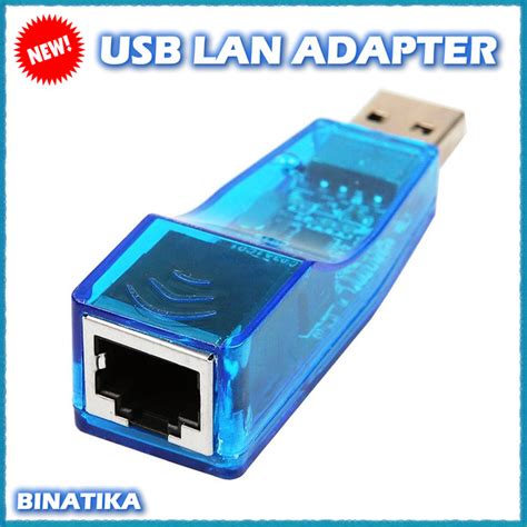 Jual USB LAN Adapter USB To Ethernet RJ Converter Kota Banda Aceh BINATIKA ONLINE SHOP