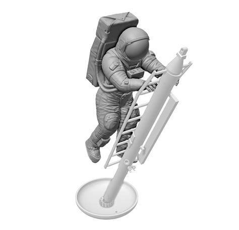 Stl File Ladder Apollo 11 14 Astronaut 🪜・3d Print Design To Download・cults
