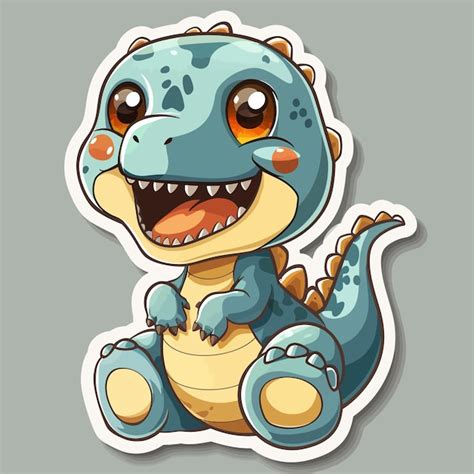 Premium Vector Dinosaur Vector Cute