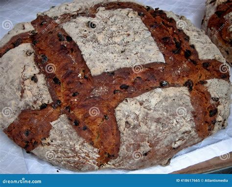 Raisin Rye Artisan Bread Stock Image 17300629