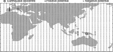 The Numerical Grid Of Geomagnetic Coordinates Used In The Model