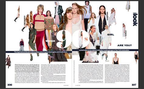 Elle Uk 패션 잡지 레이아웃 패션 포트폴리오 레이아웃 잡지 레이아웃