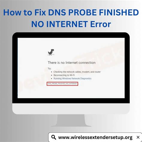 Dns Probe Finished No Internet Network Cables Dns The Network Modem Internet Connections
