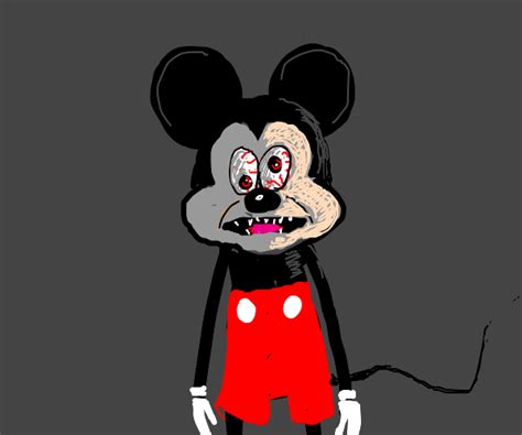 Evil Mickey Mouse Drawception