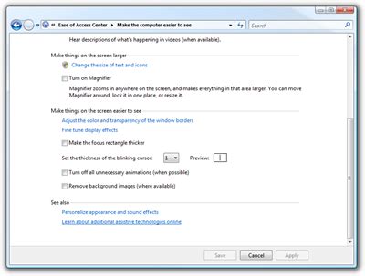 Make The Windows Text Cursor Caret Wider Scott Hanselman S Blog