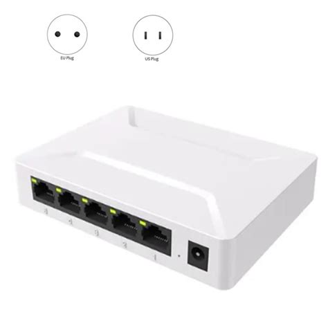 Network Switch 5 Port 100 1000mbps Gigabit Network Ethernet Switch Adapter Fast Rj45 Ethernet