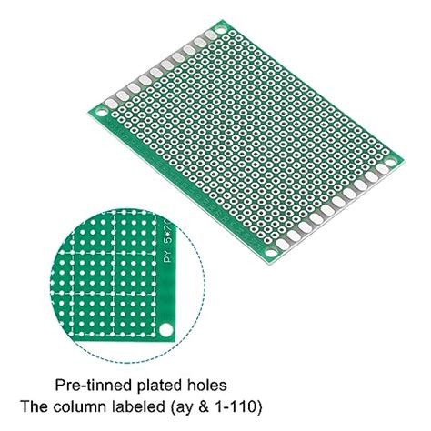 PATIKIL PCB Board Circuit 25 Pcs Prototype Perfboard Solder Boards For DIY Soldering And