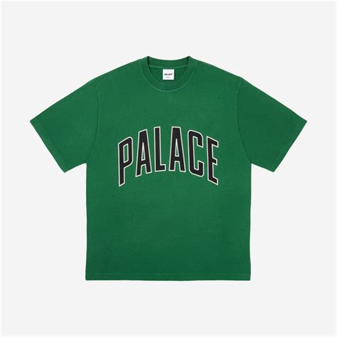 팔라스 애슬레틱 헤비 티셔츠 레이시 그린 24fw Palace Kream