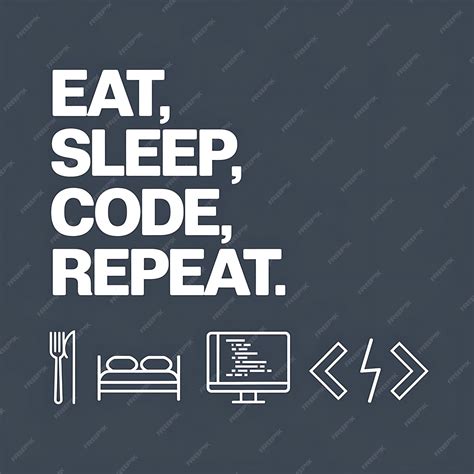 Creative Coding Designs With Programming Themes And Motivational Quotes