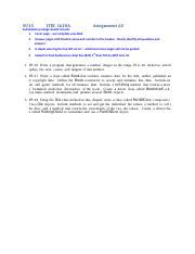 1620 2 Docx SU15 ITEC 1620A Assignment 2 Submission Package Should