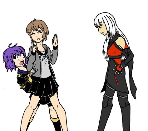 Doodled Up Some Fanart For Three Characters Erica Mendez Voiced R