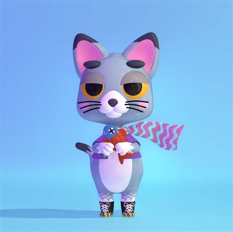 고양이 캐릭터 3d 캐릭터·피규어 포트폴리오 크몽