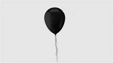Balloon D Rotation Animation Alpha Back Stock Video Pond