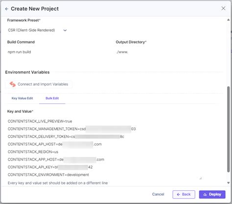 Launch Quick Start Guide With Generic Csr Contentstack