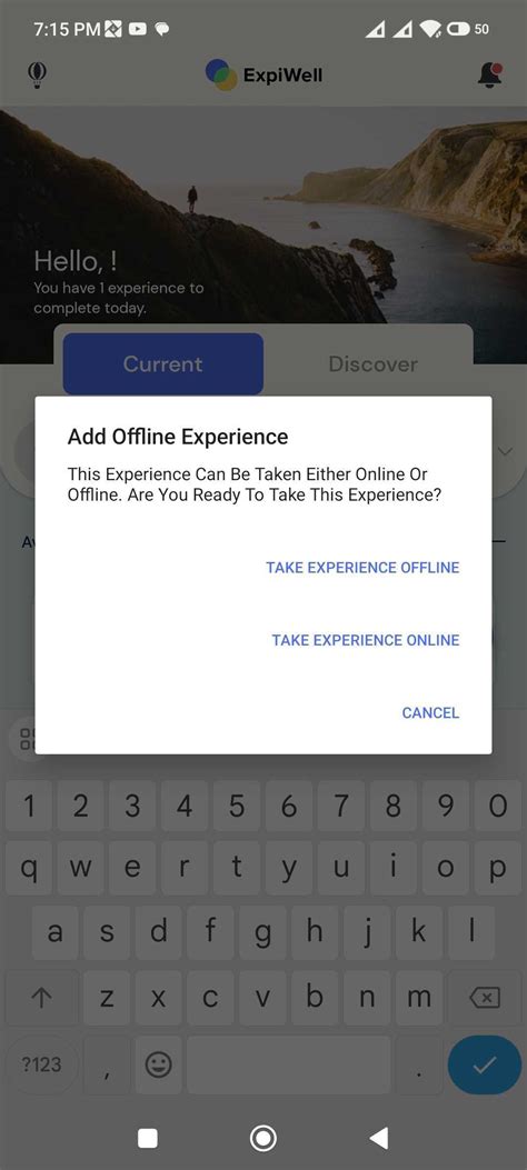 Offline App Notifications Navigating Expiwell