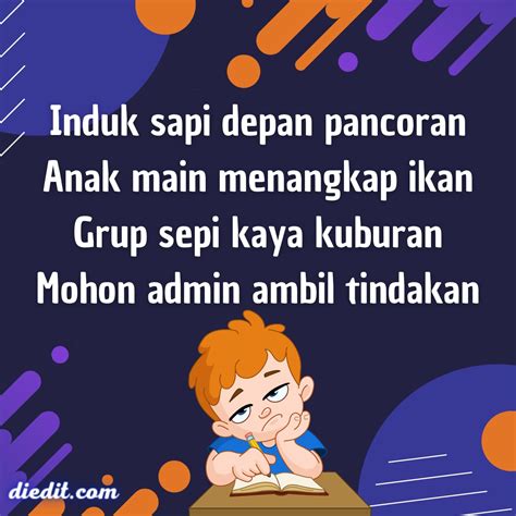75 Pantun Lucu Ngakak Buat Menghibur Teman Dan Keluarga