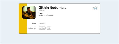 Jithin Nedumala Professional Profile