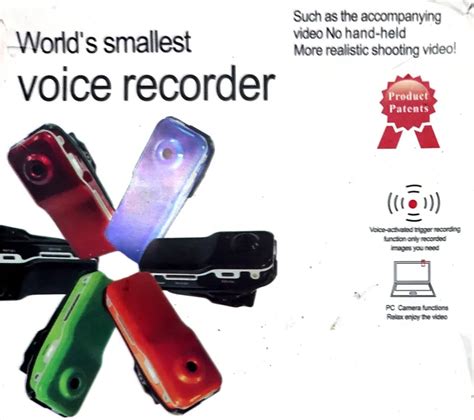 World S Smallest Camera Voice Recorder Lazada Ph