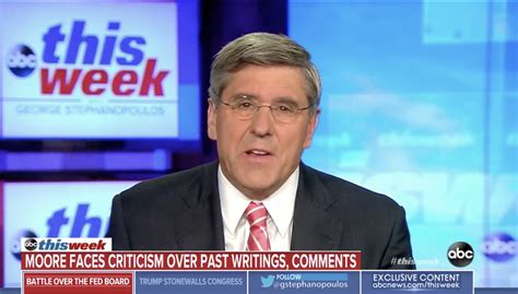 Federal Reserve Board Nominee Stephen Moore Embarrassed By His Previous Sexist Comments Will