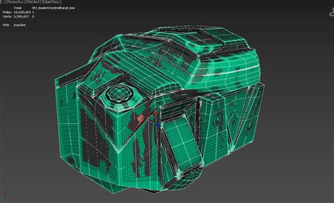 3ds Low Poly Process Clarity Of Viewport Toggle Wireframe On One
